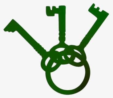 Keys With Keychain Png Free Clipart - Three Keys , Free Transparent ...