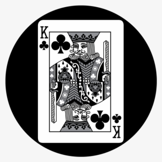 Transparent Card Players Clipart - King Of Clubs Logo , Free ...