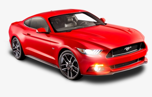 Ford Mustang Red Car Png Image - Red Car Png , Free Transparent Clipart ...