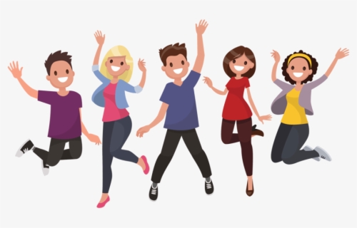 Animated Happy People Png , Free Transparent Clipart - ClipartKey