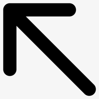 File Arrows Up Left - Arrow Pointing North West , Free Transparent ...