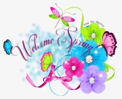 Free Welcome Spring Clip Art with No Background - ClipartKey
