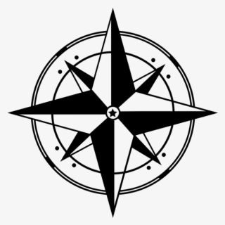 Free Download Clip Art - Transparent Background Compass Rose Clip Art ...