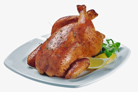 Cooked Chicken Png - Transparent Background Roasted Chicken Png , Free ...
