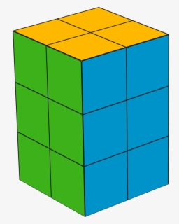 3d Rectangular Prism With Cubes Images & Pictures - Cube Png , Free ...