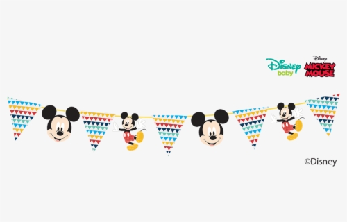 Mickey Banner Png - Mickey Mouse , Free Transparent Clipart - ClipartKey