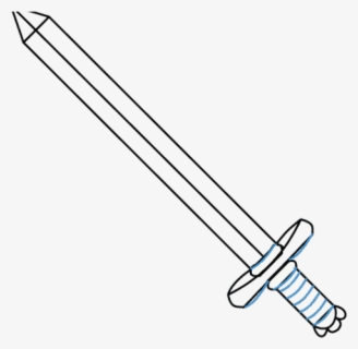 Transparent Sword Png Black - Line Art , Free Transparent Clipart ...