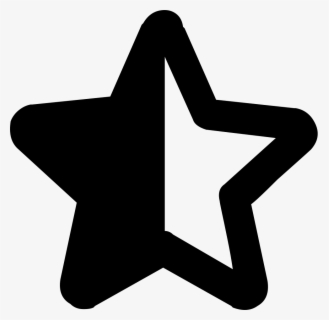 Stars Svg Thick - Star Shape Outline , Free Transparent Clipart ...