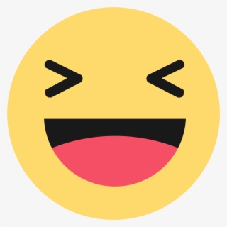 Emotions Facebook Png - Facebook Haha React Png , Free Transparent ...