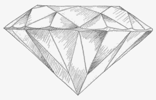 Purple Diamond Drawing Png , Free Transparent Clipart - ClipartKey