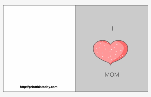 Mom Heart Pattern Template - Heart , Free Transparent Clipart - ClipartKey