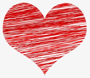 Transparent Heart Drawings Png - Hand Drawn Heart Clipart Drawing ...