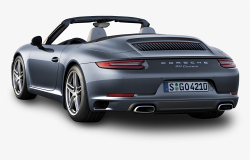 Porsche 911 Carrera Back View Car Png Image - Porsche 911 2017 ...