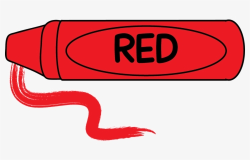 Free Red Crayon Clip Art with No Background - ClipartKey