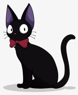 Transparent Fit Clipart - Studio Ghibli Kiki Cat , Free Transparent ...