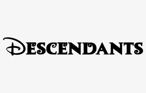 Clip Art Descendants Fonts - Descendants Font , Free Transparent ...