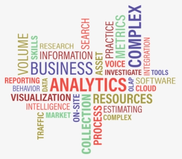Transparent Visualizing Clipart - Data Analytics Word Cloud , Free ...