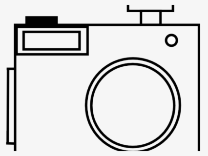 Photo Camera Clipart Outline - Simple Camera Coloring Pages , Free ...
