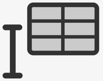 Insert, Cell, Icon, Symbol - Table Cell Icon Png , Free Transparent ...