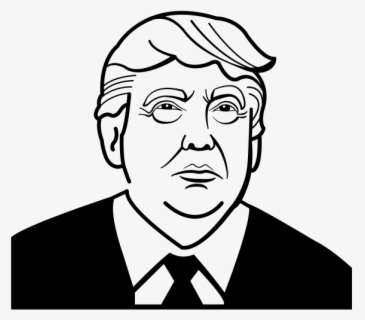 Donald Trump Drawing Ghostbusters Line Art Clip Art - Donald Trump Line ...