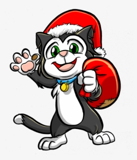 Santa Scratch By Joshua Buchanan - Cartoon , Free Transparent Clipart ...