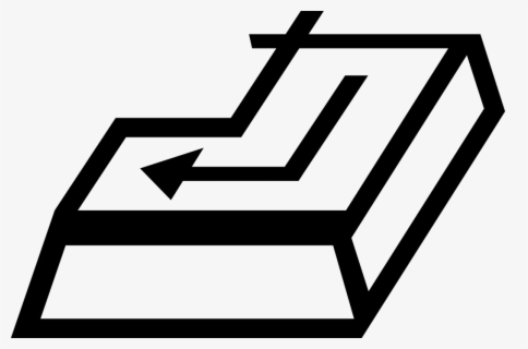 Computer Keyboard Clipart Vector - Enter Key Clipart , Free Transparent ...