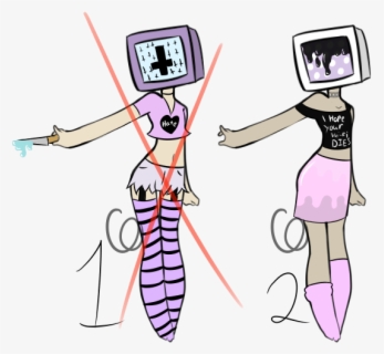 Tv Oc Drawing Base , Free Transparent Clipart - ClipartKey