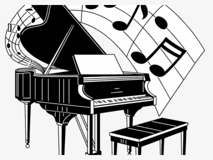 Musical Notes Vector Png Download - Clipart Piano Musical Instruments ...