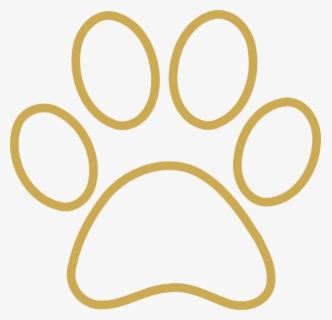Transparent Dog Paw Outline Clipart - Outline Dog Paw Svg , Free ...