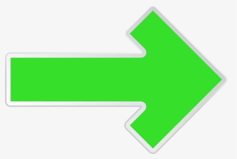 Arrows Clipart Green - Green Arrow Symbol Png , Free Transparent ...
