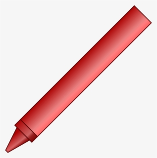 Free Red Crayon Clip Art with No Background - ClipartKey