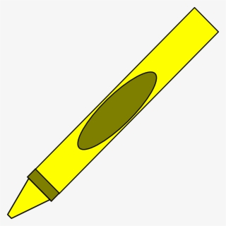 Yellow Crayon Clipart - Yellow Crayon Transparent Background , Free ...
