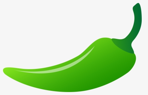 Pepper Clipart Chili Pepper - Green Chili Pepper Transparent Background ...