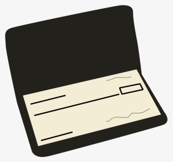 Checkbook Clipart Photo Download - Checkbook Black And White , Free ...