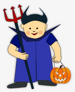 Simple Trick Or Treat - Halloween Monster Clipart , Free Transparent ...