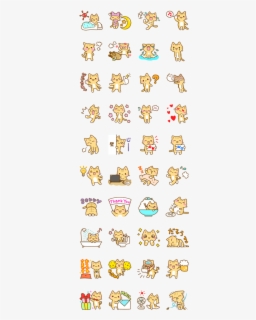 Cat Line Stickers , Free Transparent Clipart - ClipartKey