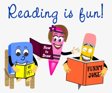 Reading Is Fun Transparent , Free Transparent Clipart - ClipartKey