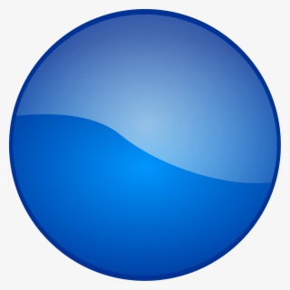 Glossy Clipart - Blue Round Transparent Png , Free Transparent Clipart ...