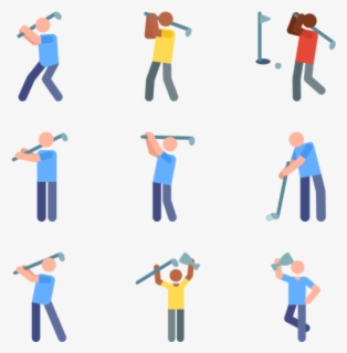 Golf - Golf Man Icon Png , Free Transparent Clipart - ClipartKey