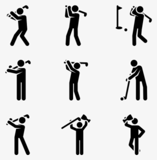 Golf - Golf Man Icon Png , Free Transparent Clipart - ClipartKey