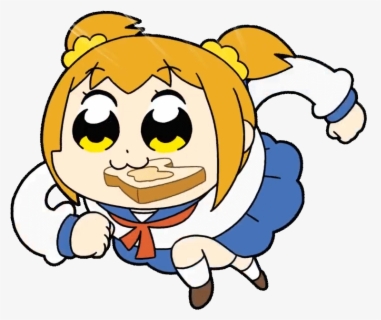 Pop Team Epic Middle Finger , Free Transparent Clipart - ClipartKey