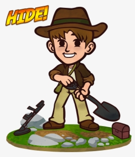 Cartoons With Metal Detector , Free Transparent Clipart - ClipartKey