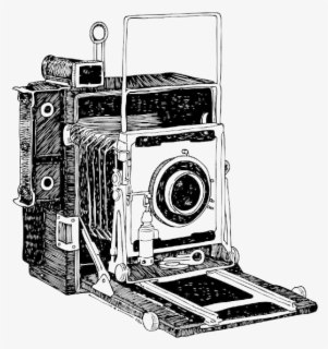 Webcam Kamera - Old Camera Drawing Png , Free Transparent Clipart ...