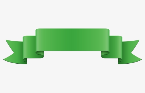 Green Ribbon Banner Png - Transparent Background Png Ribbon Banner ...