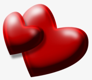 Transparent Background Two Hearts Png , Transparent - Heart Png , Free ...