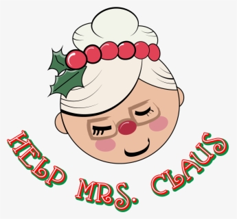Help Mrs - Claus , Free Transparent Clipart - ClipartKey