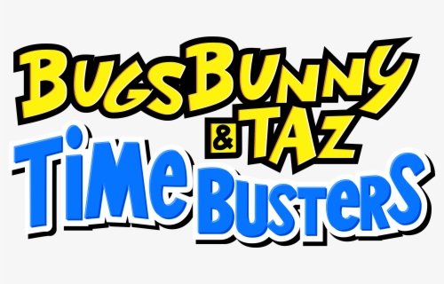 Bugs Bunny & Taz Time Busters Logo , Free Transparent Clipart - ClipartKey