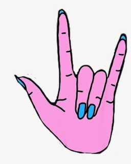 #random #vsco #aesthetic #peace - Hang Loose Sticker , Free Transparent ...