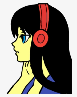 Anime Girl Not Colored , Free Transparent Clipart - ClipartKey