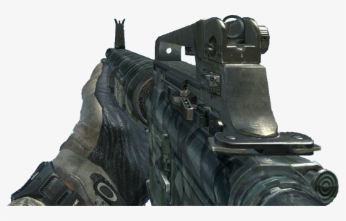 Call Of Duty 4 M16 Png - Heart Beat Sensor Gun , Free Transparent ...